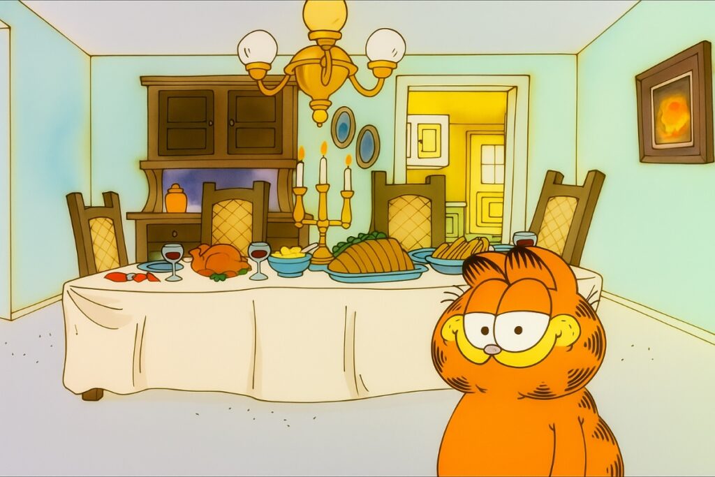 Garfield’s Thanksgiving (1989): A Cold Turkey but a Warm Slice of ...